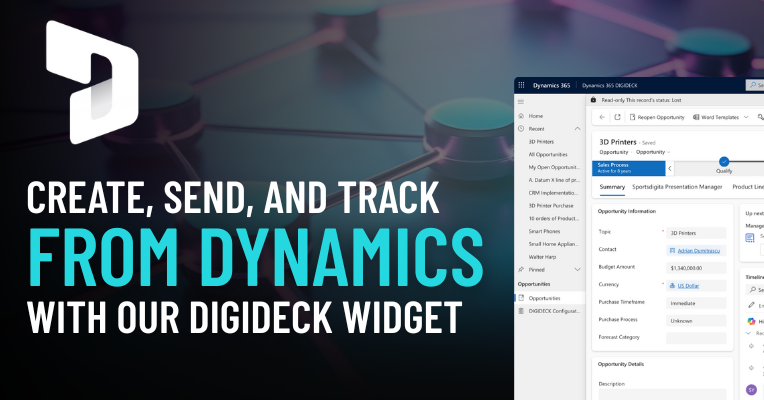 Build Presentations in Microsoft Dynamics with DIGIDECK